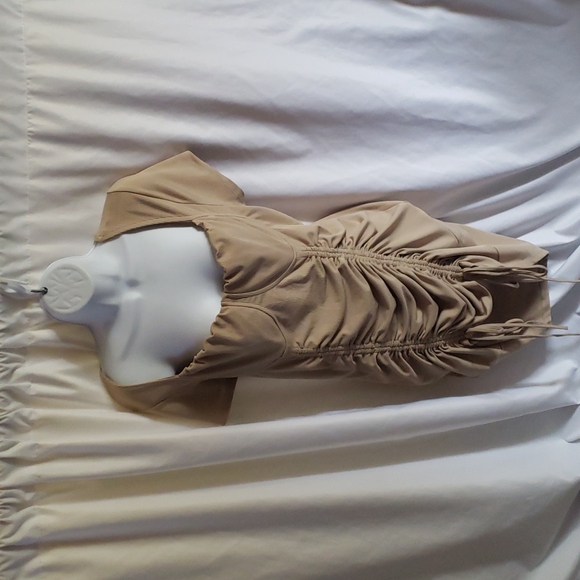 Almost Famous | Dresses | Tan Dresss | Poshmark